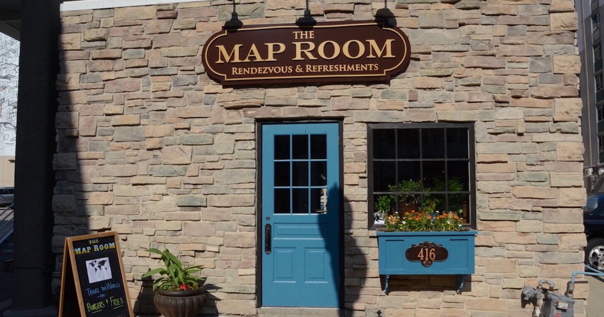 The Map Room: Unique Themed Restaurant In Cedar Rapids, Iowa