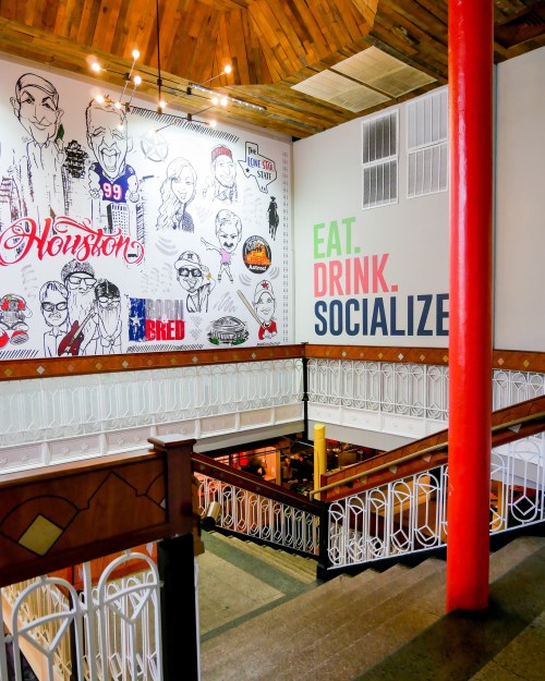 This Underground Food Hall In Houston, Texas Has 6 Restaurants