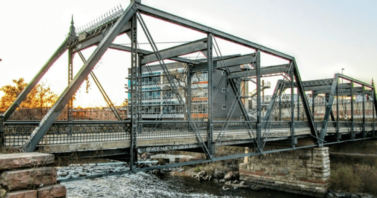 Crossing This 136-Year-Old Bridge In Colorado Is Like Walking Through ...