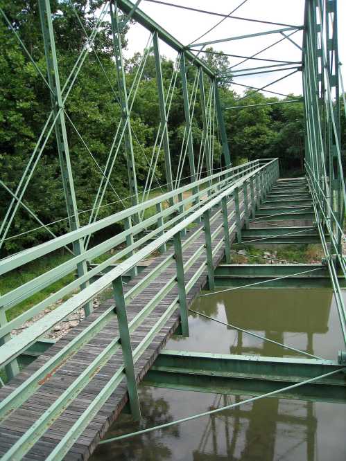 Crossing This 150-Year-Old Bridge In West Virginia Is Like Walking ...