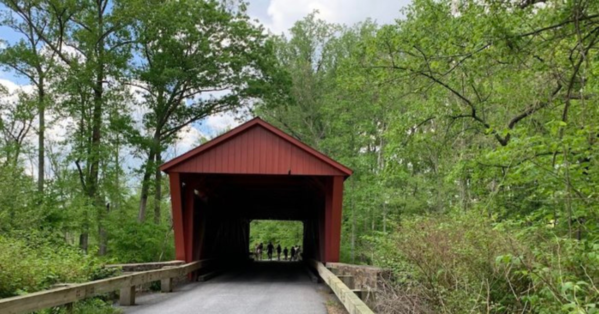 Crossing This 159-Year-Old Bridge In Maryland Is Like Walking Through ...