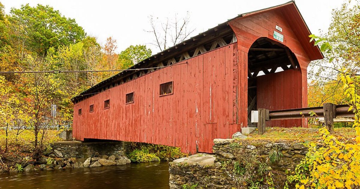 Discover This Historical Covered Bridge In Vermont
