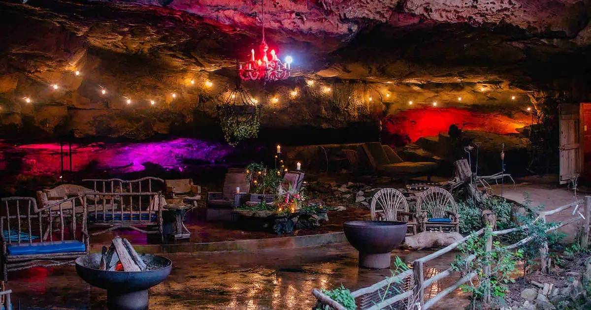 Stay In A Magical Waterfront Cave Cabin In Houston, Alabama
