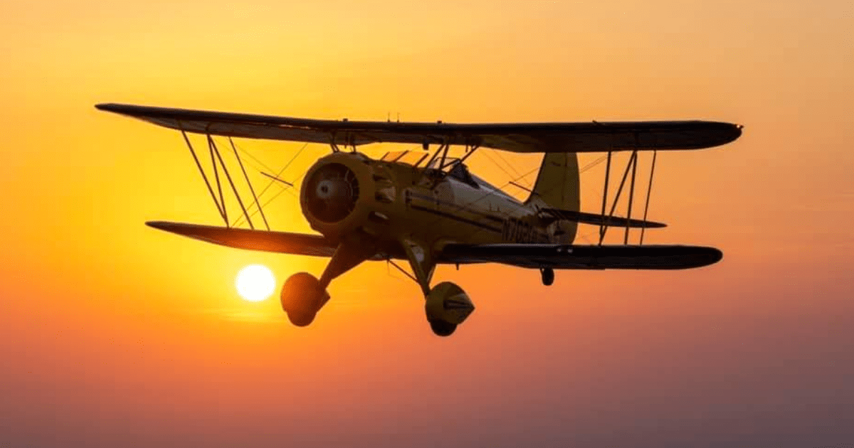 Biplane Rides Over Atlanta: Unique Vintage Plane Rides