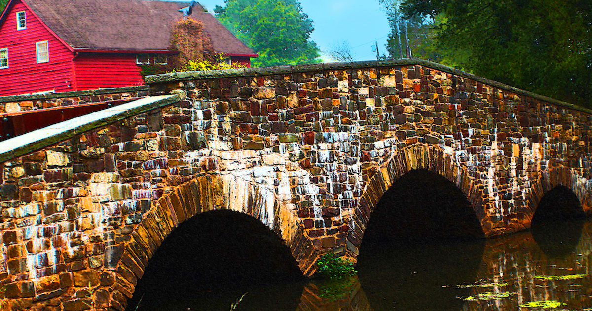Crossing This 200-Year-Old Bridge In New Jersey Is Like Walking Through ...