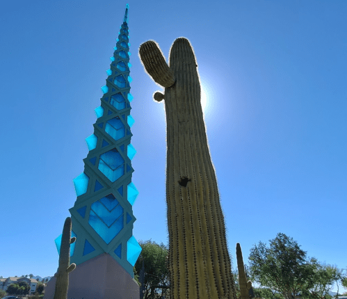 Arizona Landmark: The Frank Lloyd Wright Spire In Scottsdale