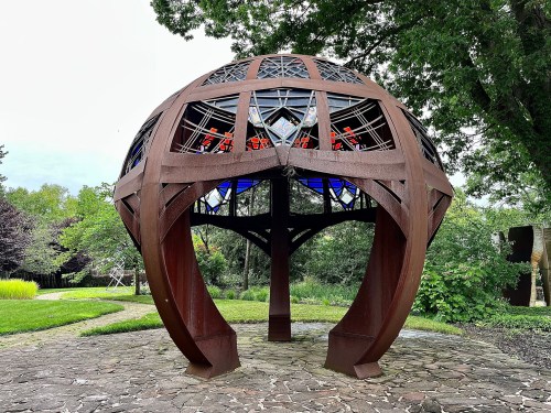 Visit The Dr. Gerard and Phyllis Seltzer Sculpture Park In Cleveland
