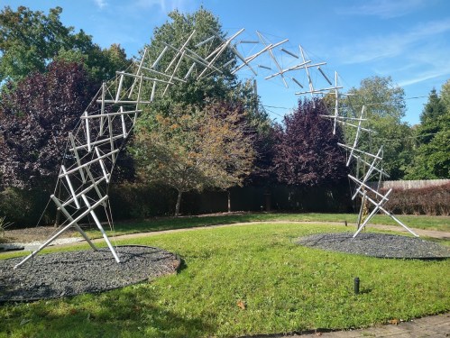 Visit The Dr. Gerard and Phyllis Seltzer Sculpture Park In Cleveland