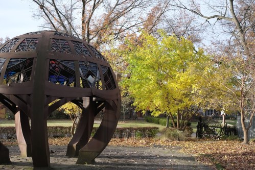 Visit The Dr. Gerard and Phyllis Seltzer Sculpture Park In Cleveland
