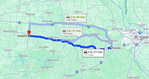 Rosebud: Small Town In Missouri Along Route 50