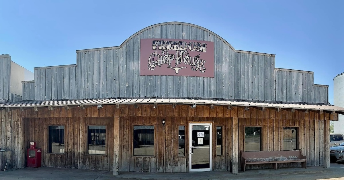 Freedom Chop House Is A Rural Steakhouse In Oklahoma