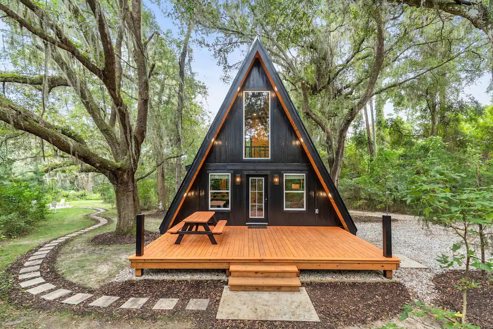 This Secluded A-Frame Airbnb Rental In Florida Is The Ultimate ...