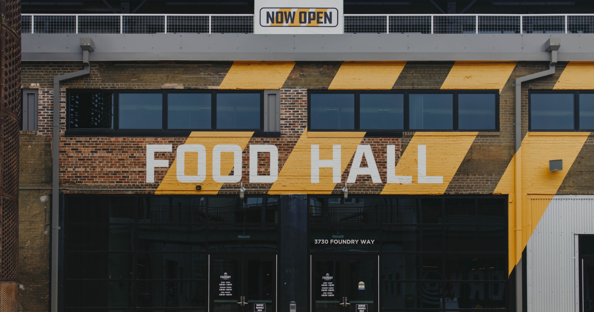 Massive Food Hall In St. Louis, Missouri
