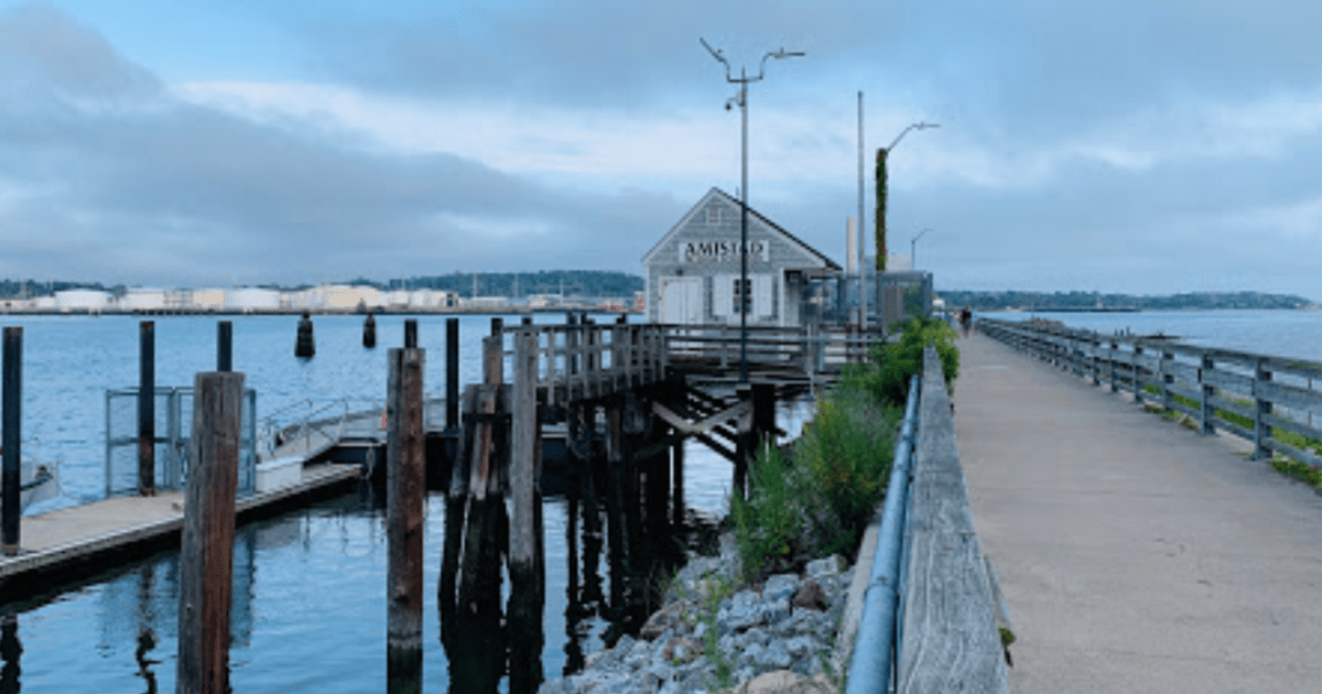 Long Wharf Pier In New Haven: Beautiful Pier In Connecticut
