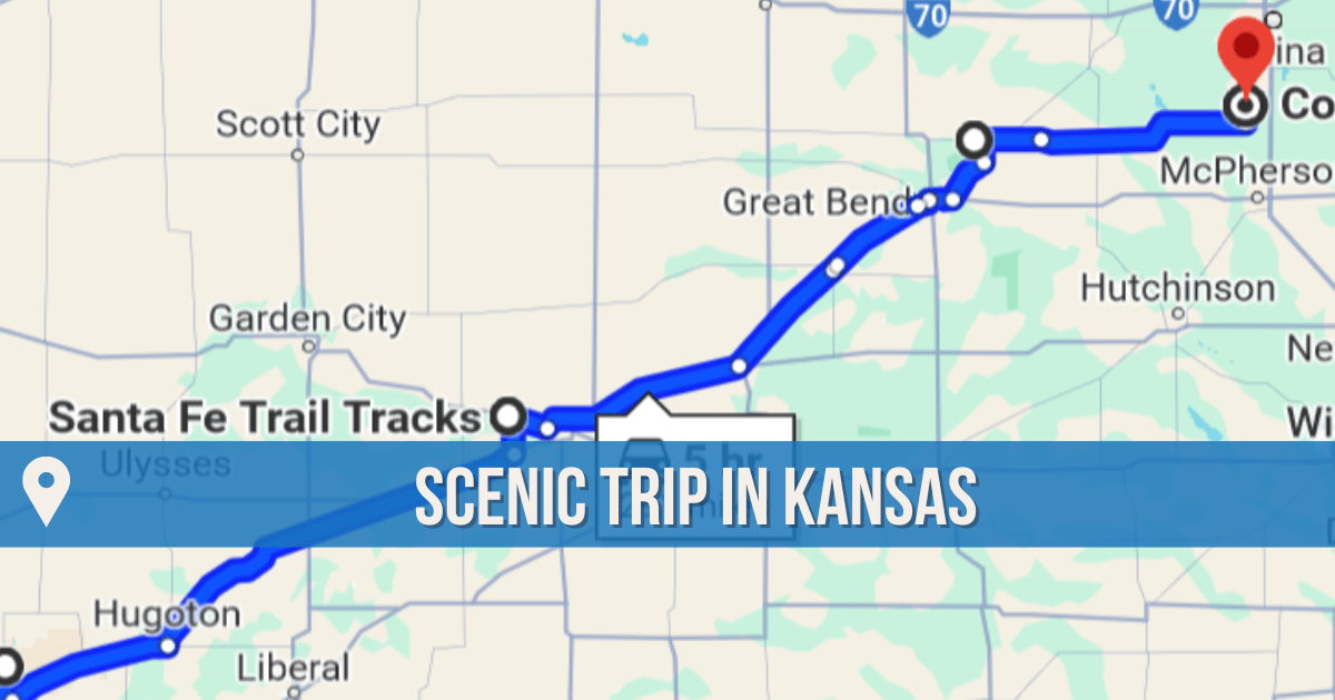 This Scenic Road Trip In Kansas Takes You To 4 Beautiful Sites