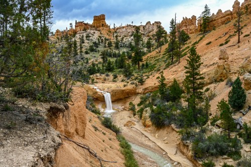 Tropic Ditch Falls in Utah: 40-Foot Waterfall in Bryce Canyon National Park