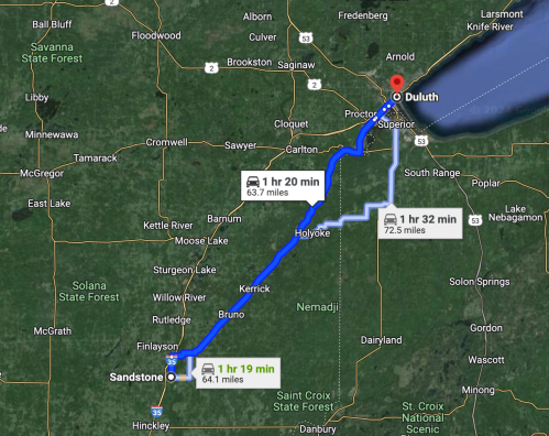 Get Off I-35 To Duluth And Take This Scenic Route In Minnesota