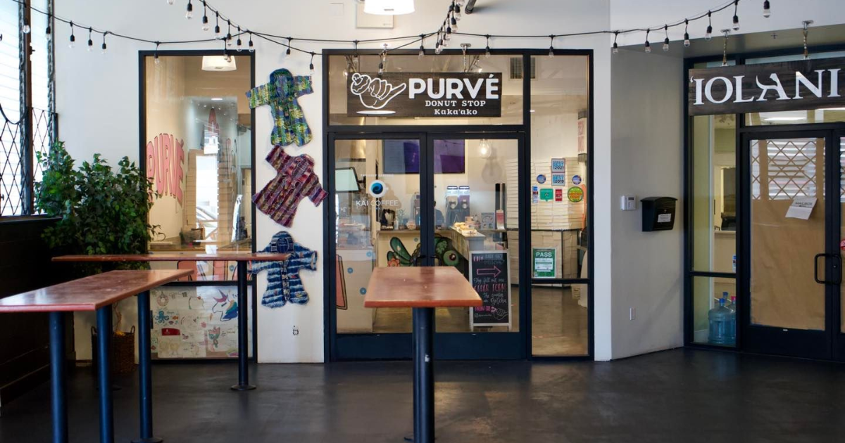 Best Donuts In Hawaii: Purvé Donut Stop