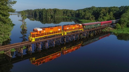 Americus's SAM Shortline Wine Train In Georgia: October 2024