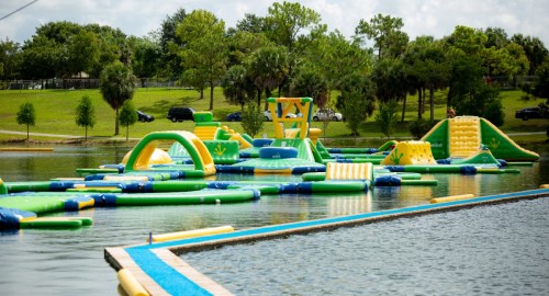 Shark Wake: A Floating Water Park In West Palm Beach, Florida
