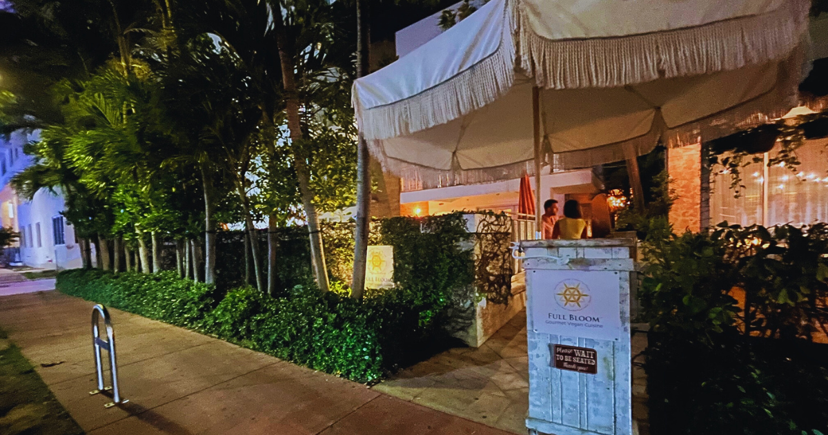 I Dined At Full Bloom, Miami Beach’s Very First Vegan Restaurant