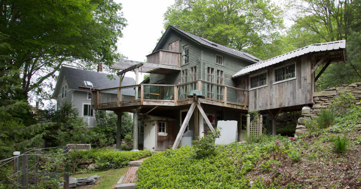 Relax At This Vacation Rental With A Waterfall In Chester, CT