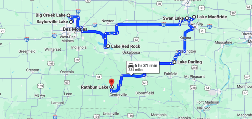 Take This Scenic Lake Road Trip In Iowa