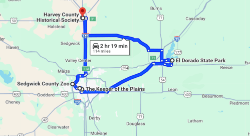 Weekend Road Trip Near Wichita, KS