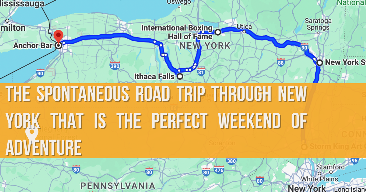 The Perfect Weekend Road Trip Through New York State