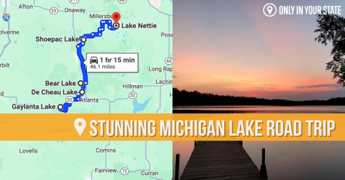 See 4 Stunning Lakes On This Michigan Road Trip