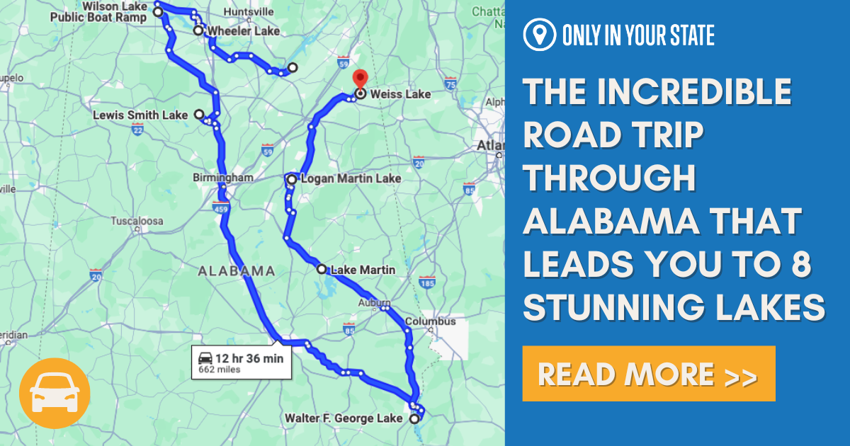 Summer Road Trip to Alabama's Best Lakes