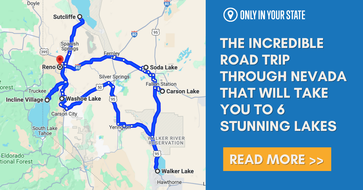 This Road Trip Through Nevada Will Lead You To 6 Stunning Lakes