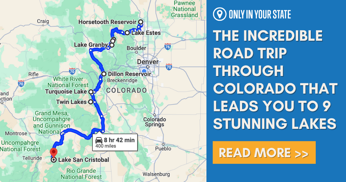 The Incredible Road Trip Through Colorado That Leads You To 9 Stunning ...