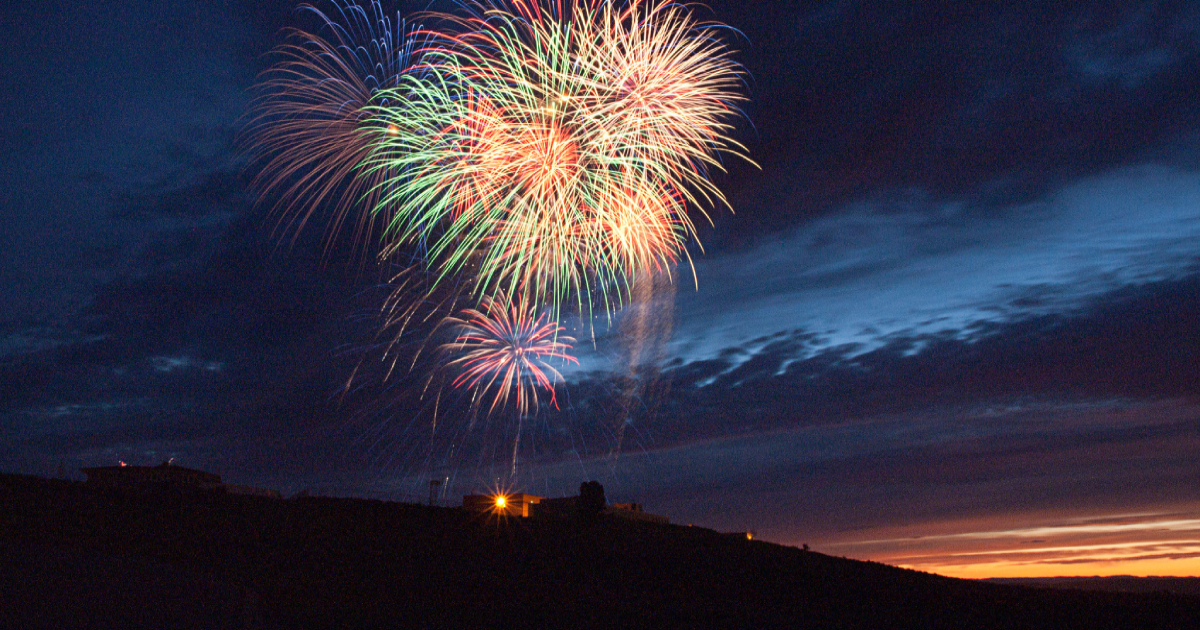 Here Are The 7 Best Fourth Of July Fireworks In Wyoming