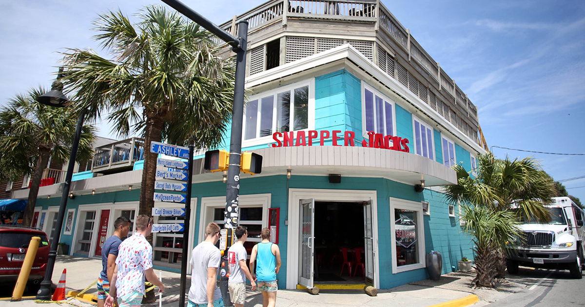 Best Happy Hour Hot Spots In South Carolina: Snapper Jacks
