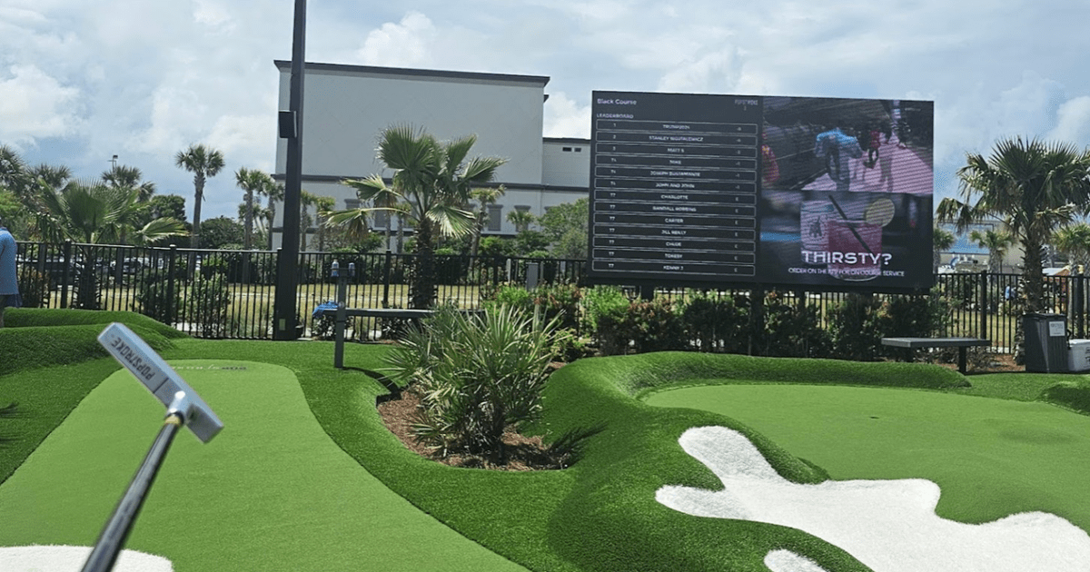 Experience Popstroke Myrtle Beach, Co-Owned By Tiger Woods