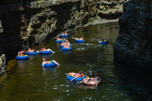Ausable Chasm Is The Place For River Rafting In New York