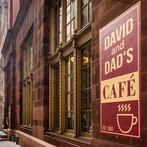David And Dad's Cafe: Historic Bank Turned Cafe In Maryland