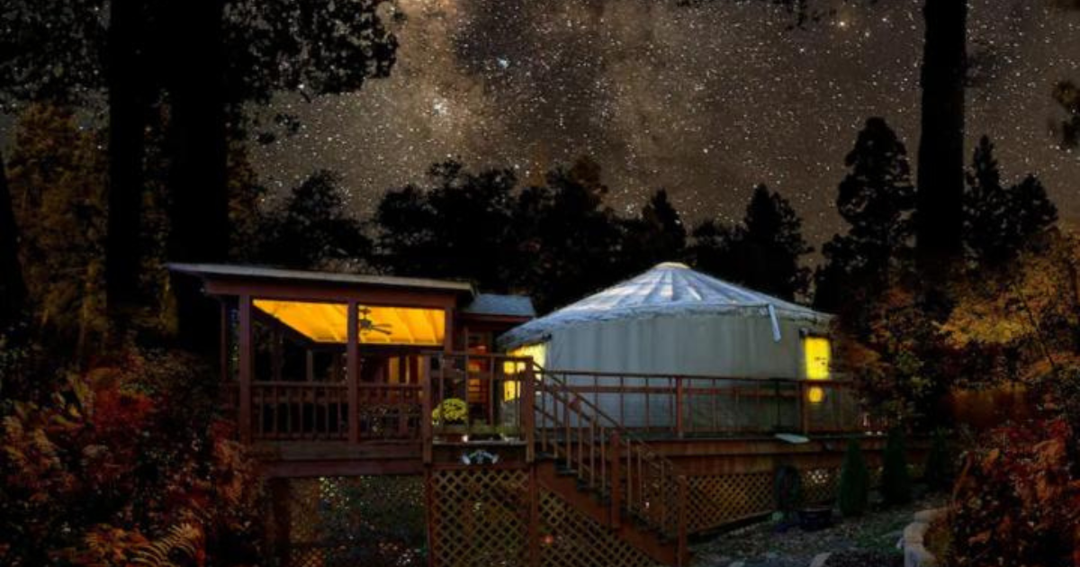 This Spectacular Mountain Yurt Promises Some Of The Best Stargazing And ...