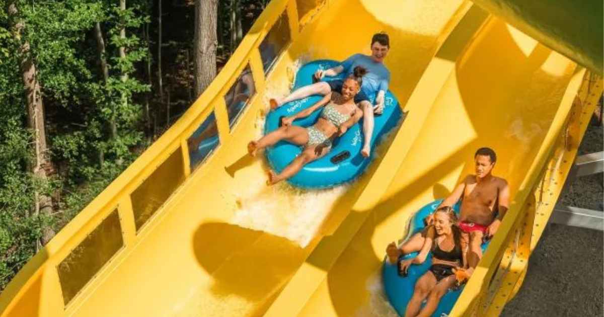 You'll Love This Dueling Waterslide In Virginia