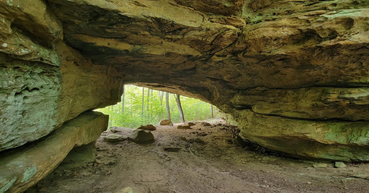 The Gobblers Arch Is A Hidden Sandstone Formation In Kentucky Worthy Of ...