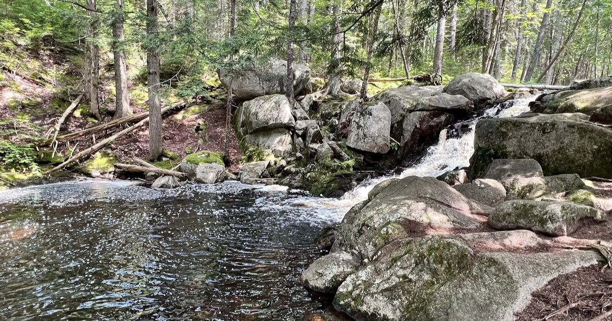 Explore One Of The Best Waterfall Hikes In Maine At Peter's Brook