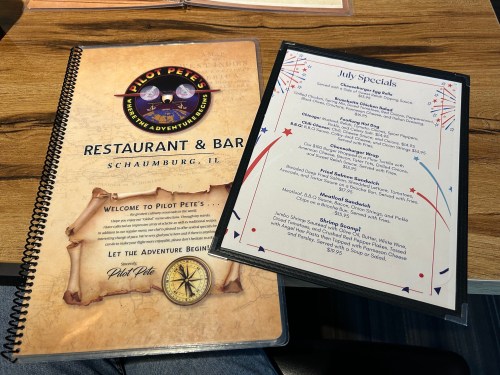 Dining At Pilot Pete's In Schaumburg Was A Memorable Experince