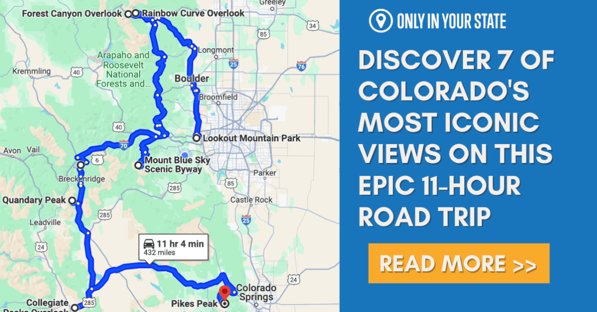 Discover 7 Of Colorado's Most Iconic Views On This Road Trip