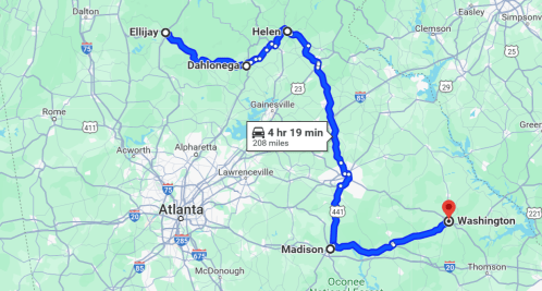 Explore Georgia's Charming Small Town Road Trip