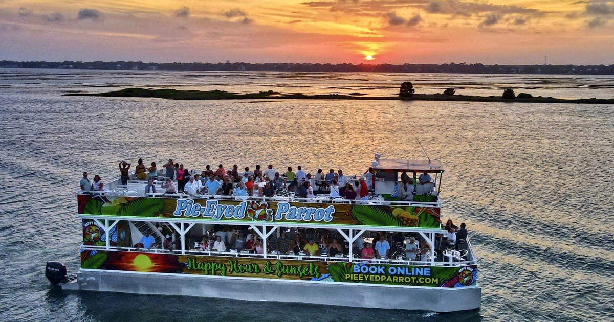 Book The Pie Eyed Parrot: 2-Story Party Boat In South Carolina