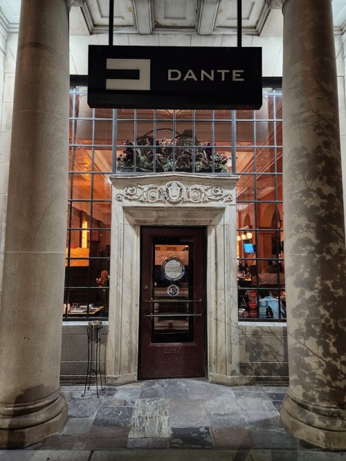 Visit Dante, A Tremont Restaurant In A Historic Bank