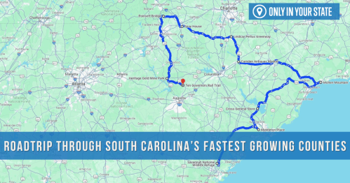 Explore South Carolina's Fastest-Growing Counties on a Road Trip