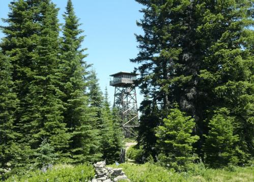 The Magnificent Lookout Tower In Idaho That You Can Drive To