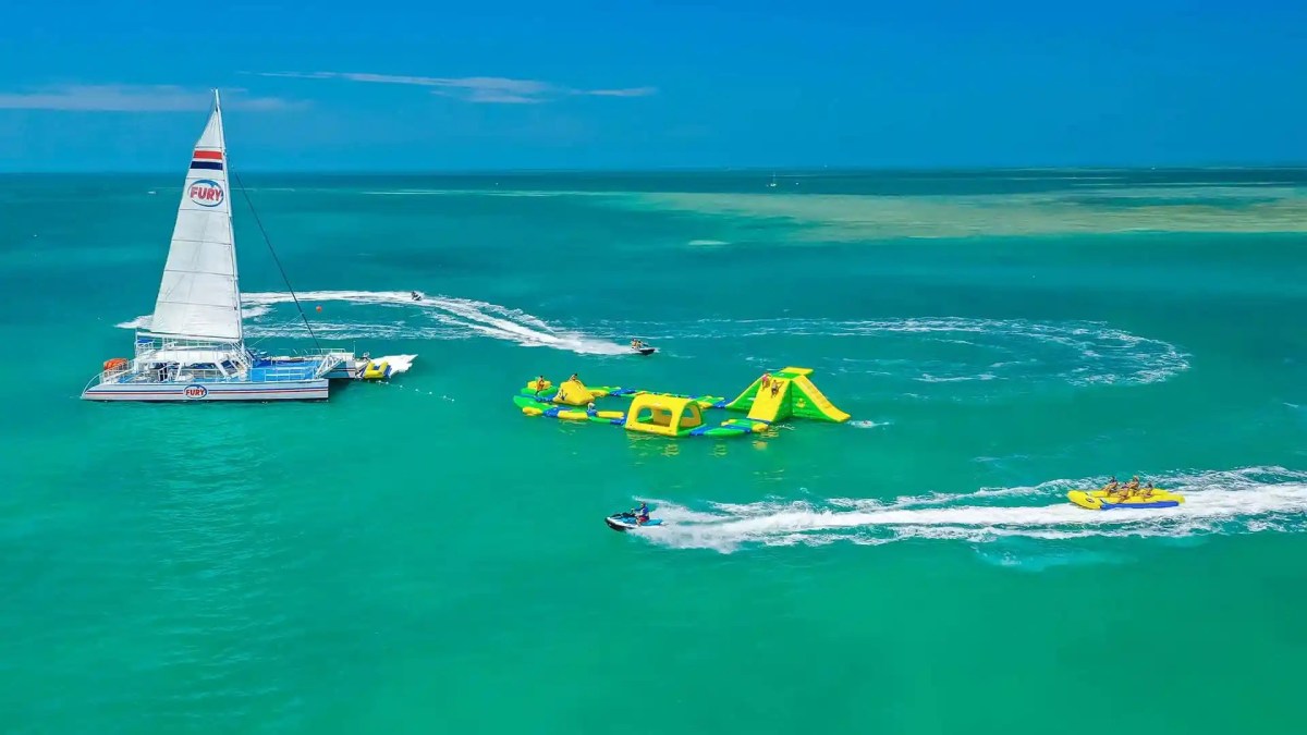 Experience Key West's Only Ocean Water Park with Fury Water Adventures